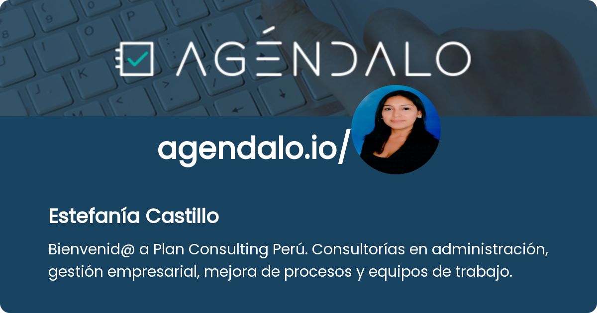 Estefanía Castillo - Agéndalo