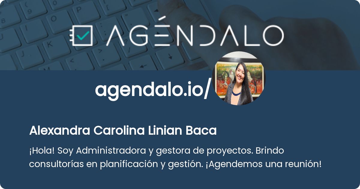 Diagnóstico de la organización - Alexandra Carolina Linian Baca - Agéndalo