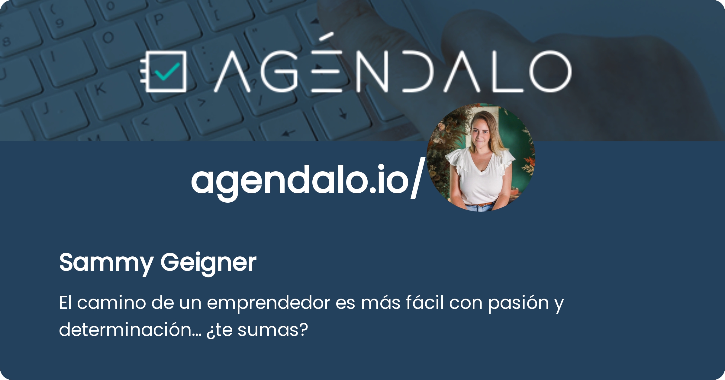 Sammy Geigner - Agéndalo